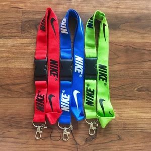 Nike | Accessories | New Bundle Of 3 Nike Keychain Id Holders Lanyards ...